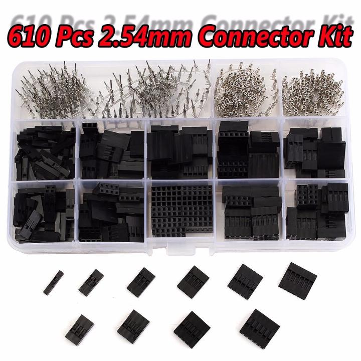 610pcs Dupont Premium Wire Jumper Pin Header Connector Tools DIY ...