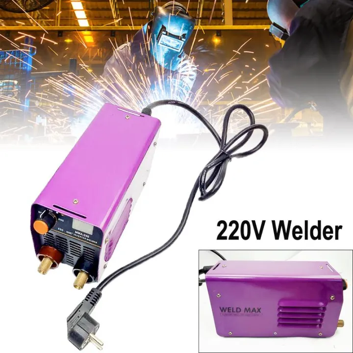 Mini Handheld 220V MMA Inverter Welder IGBT ARCElectric Welding Machine ...