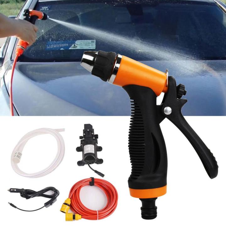12V DC HOT SELL High Pressure Wash 100W Water Pump Kit Marine Deck Car ...
