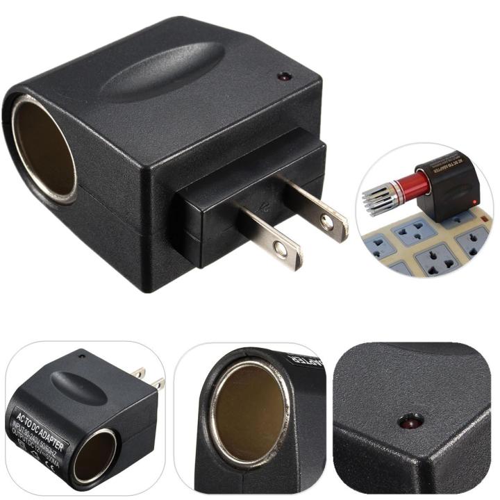 Universal 220V AC tablet Wall Power to 12V DC Car Cigarette Lighter ...