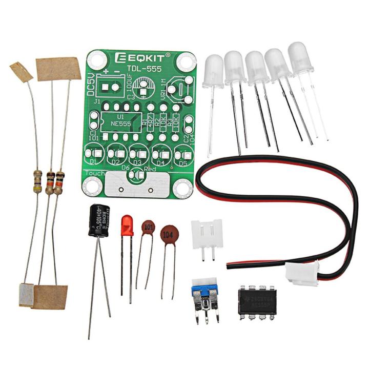 DIY New 5V TDL-555 Touch Delay LED Light Kit Insulation Materials ...