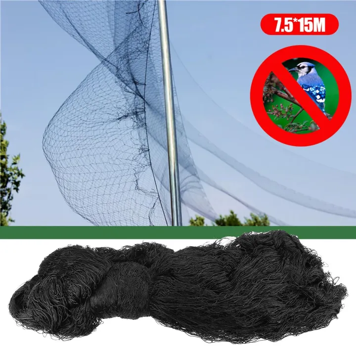 25X50FT Anti New New Bird Netting Garden Poultry Aviary Game Net Nylon ...