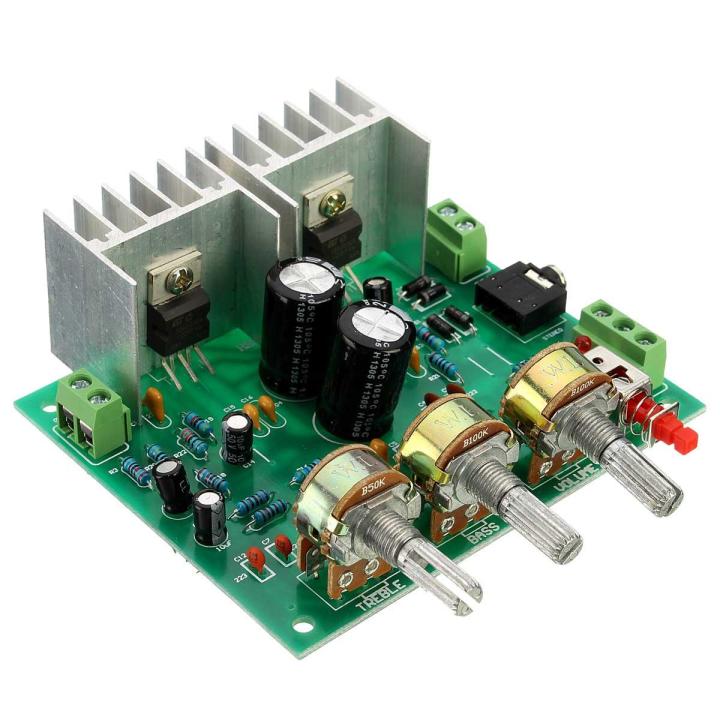 Two channel 2.0 15W+15W TDA2030A HIFI stereo amplifier AMP board DIY ...