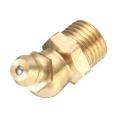 10 Pieces Metric Grease Fitting M6 Zerk Tools DIY Nipple 45 Degree ...