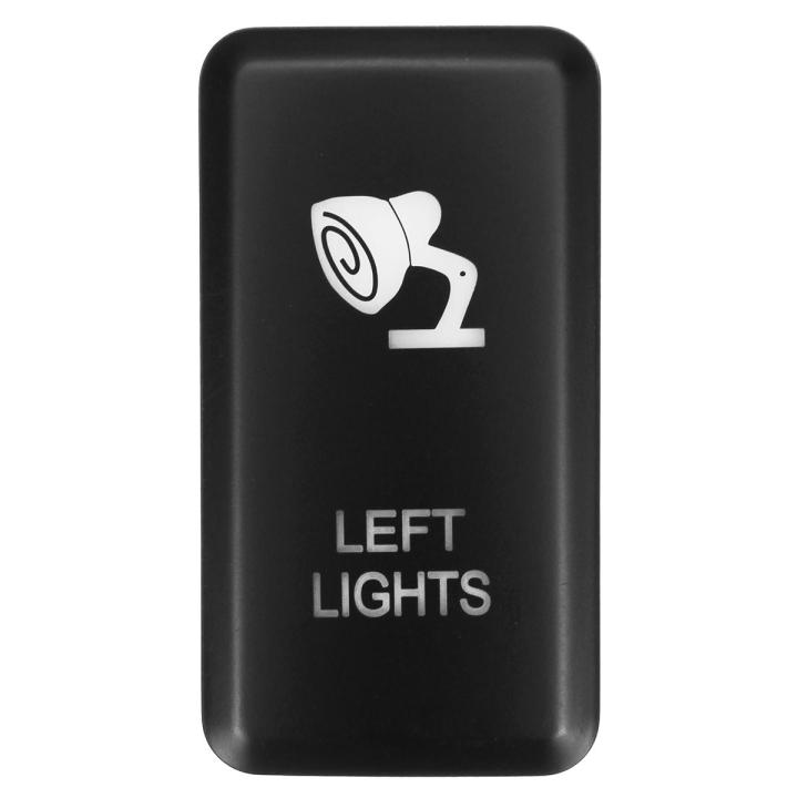 Push Switch 12V Green Red LED Fog Motors Light Bar For MIRAGE LA ...