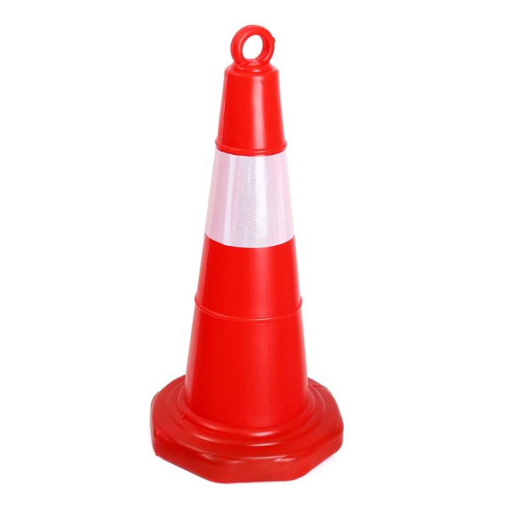 4pcs 18" Road Traffic Durable Cones Reflective Overlap Parking ...