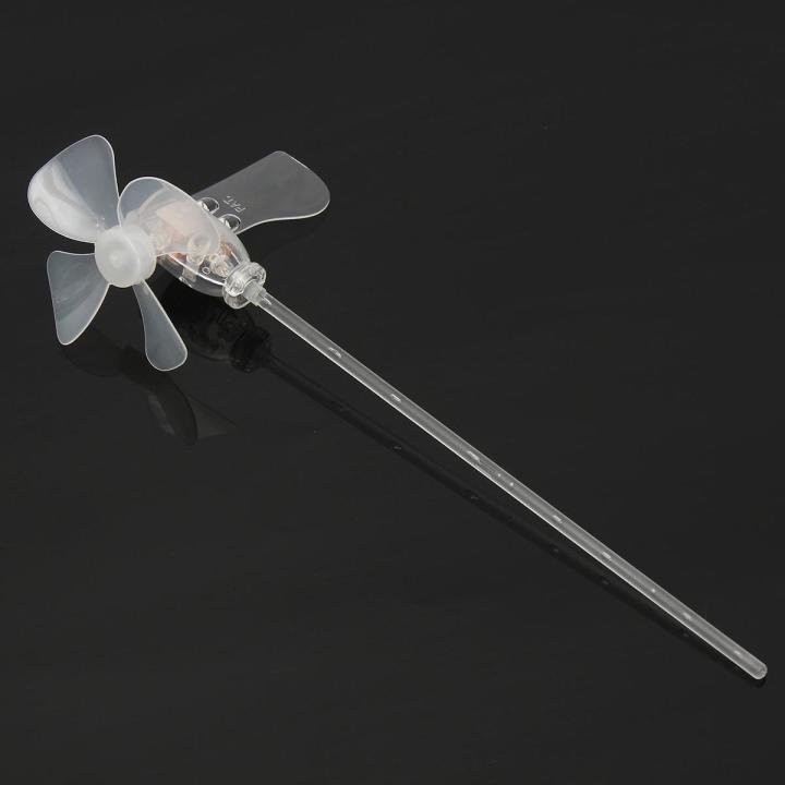 Vertical DIY Project Turbines LED Windmill Small Motor Wind Blades ...