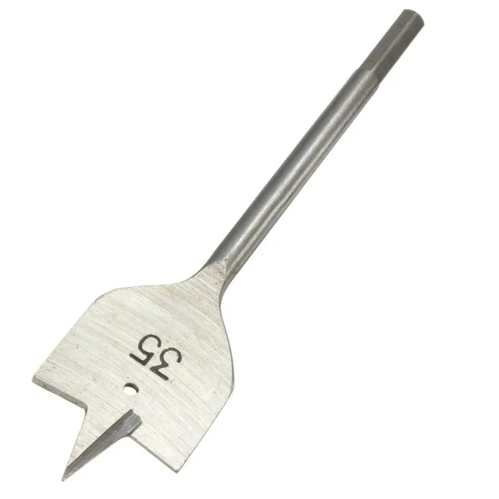 All Metric Sizes Machine Spade Head Flat Tools DIY Wood Boring Drill ...