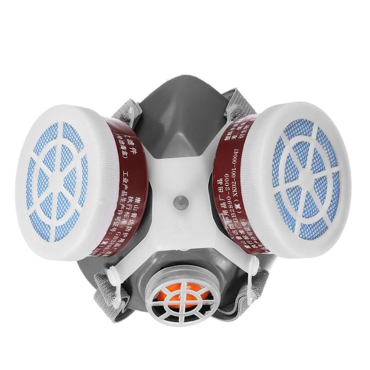 Puda gas Best mask painting chemical double cans of activated carbon ...