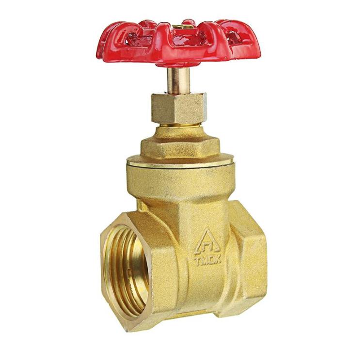 TMOK 1/2inch Brass Manual Gate Tools DIY Valves G Female Thread Water ...