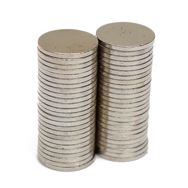 50Pcs N50 Strong Disc Round Rare Earth Neodymium Magnets 10mm x 1mm ...