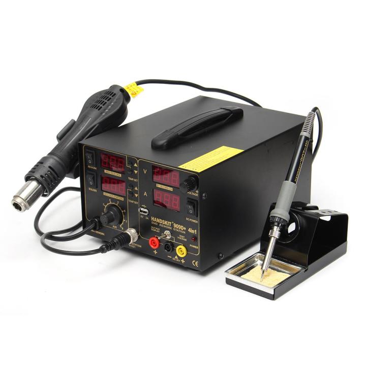 4 In1 Rework Soldering Station Hot Heat Air Universal Serial Bus Power ...