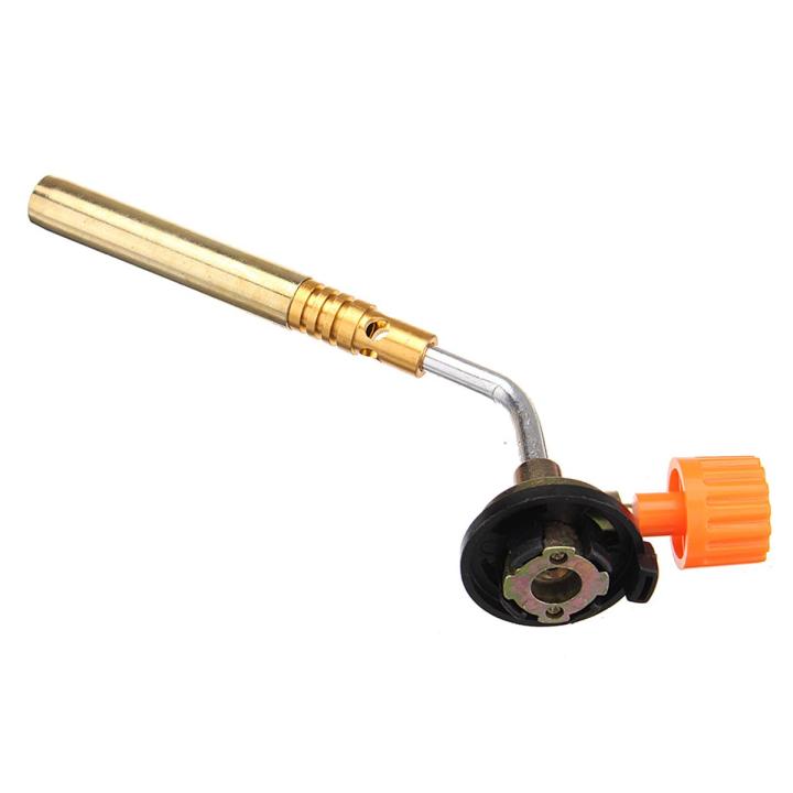 Outdoor Ignition Butane Gas Torch Welding BBQ Lighter Burner Flame Gun ...