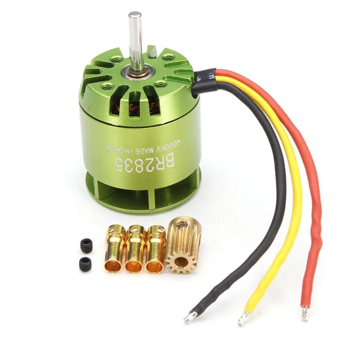 KV4000 Outrunner Brushless best Motor For Trex 450 RC Helicopter Green ...