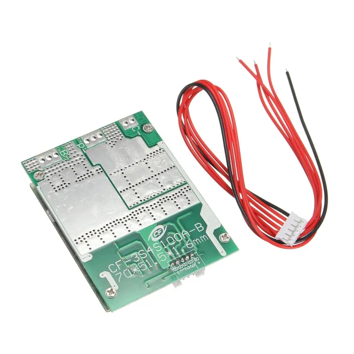 4S 100A New 12V Tools DIY LiFePo4 18650 Battery Cell BMS Protection ...