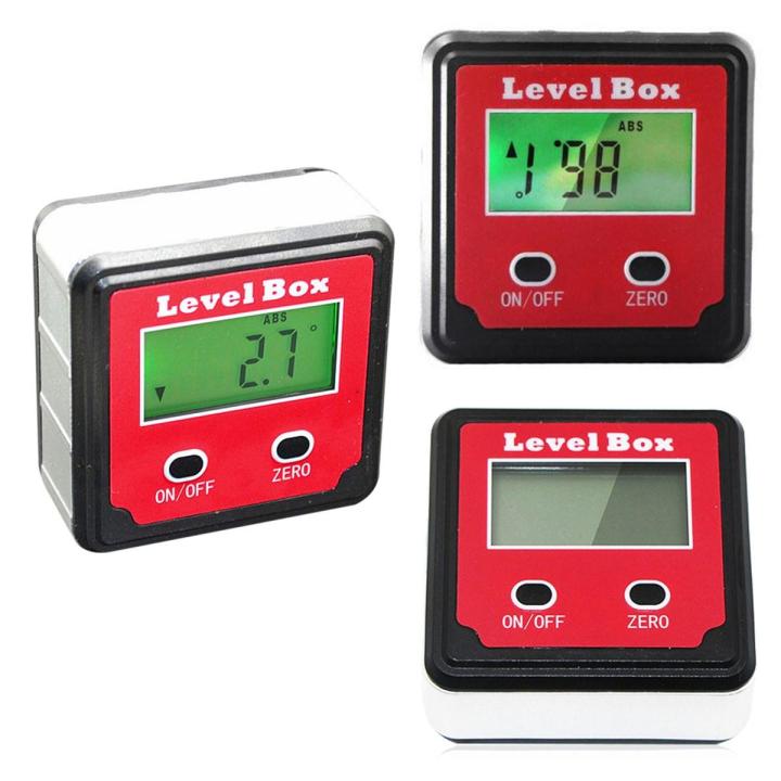 Protractor Inclinometer Digital Tools DIY Level Box Angle Finder Bevel ...