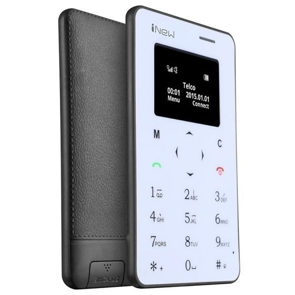 iNew Mini 1 chic Ultra Thin 0.96 Inch MTK6261D GPS Bluetooth GSM Mobile ...