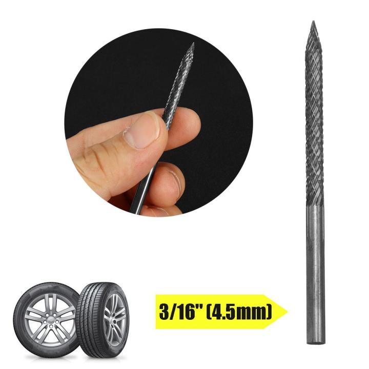 3/16" 4.5mm New Carbon Steel Wheel Tire Repair Carbide Cut-ting Tool ...
