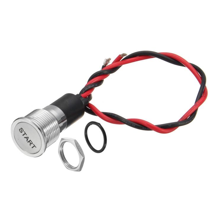12V 24V 36V 16mm Pre-wired LED Car Boat Warning Pilot Light Indicator ...