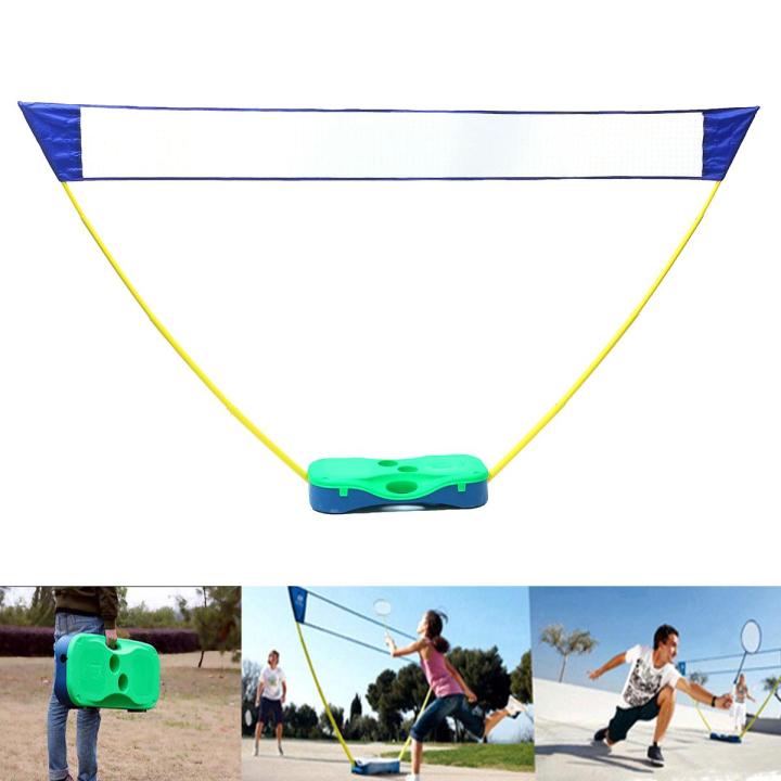 3in1 Outdoor HOT SELL New Portable Badminton Set Tennis Volleyball Net ...