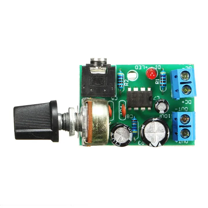 DC 3V-12V LM386 Audio Power Amplifier Board 5V Mini AMP Module ...