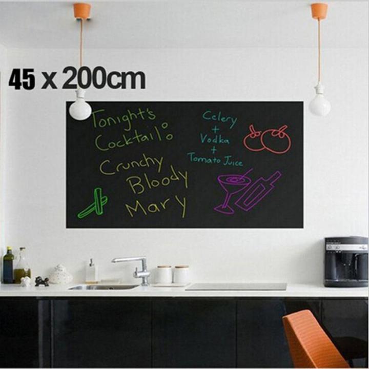 Chalk Blackboard Stickers Removable premium Draw Decor Mural Decals Art ...