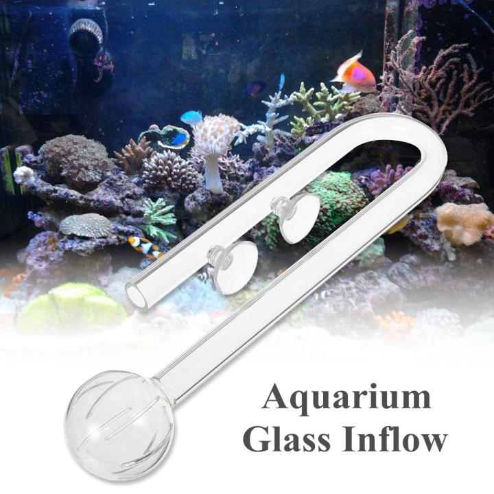Fish Tank Aquarium Glass Outflow Inflow Poppy Pipe 13/17mm Tube ...