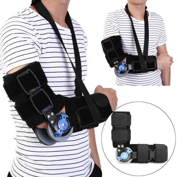Elbow Joint Brace Support Splint Stabilizer Wrap Sprain Adjustable ...
