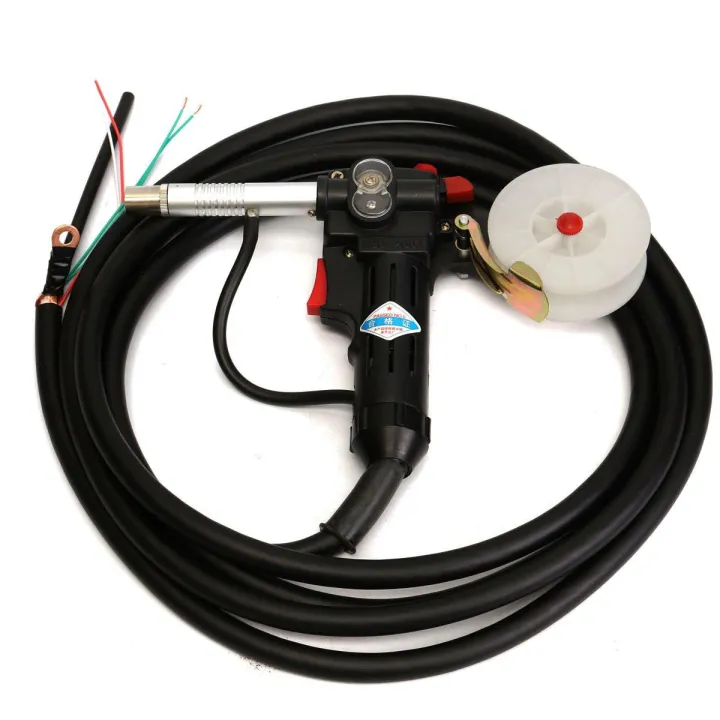MIG Spool Gas Shielded Welding Torch + 5M Lead Push Pull Feeder ...