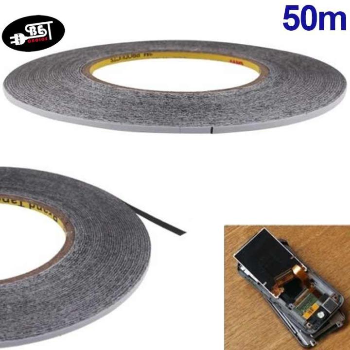 YBC 50M 3MM Sticker Double Sides Adhesive Tape Glue For Cellphone ...