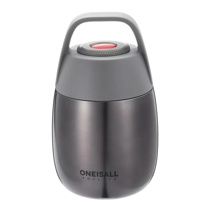 Double Layer Trendy Stainless Steel Vacuum Lunch Box Insulated Food ...