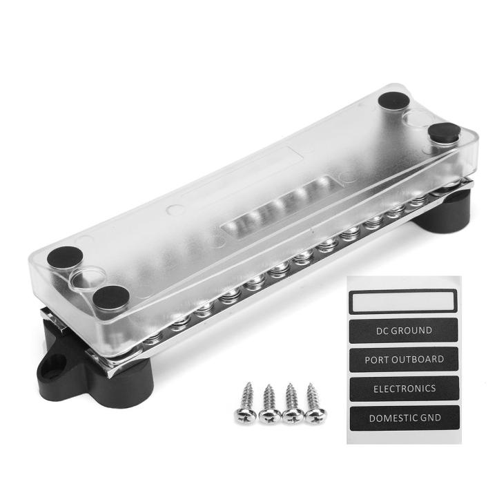 Marine Caravan Buss Bar Electrical Terninal Junction Box 100A 24 Way ...
