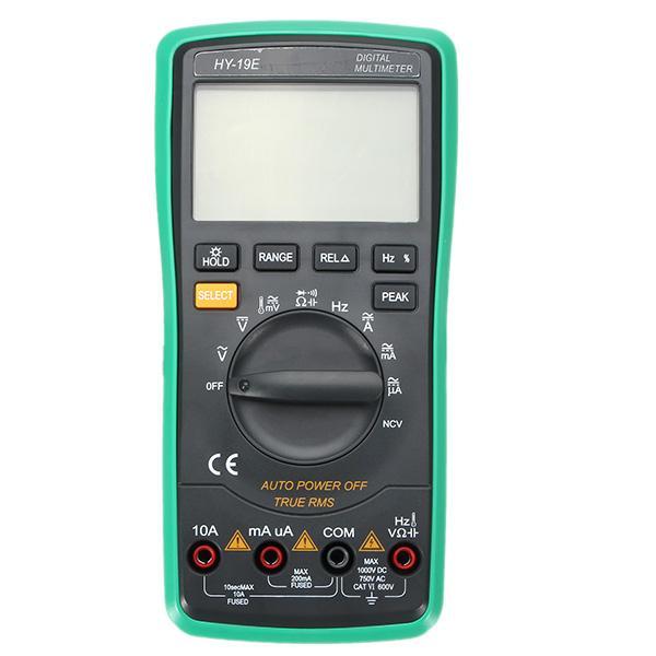 HY-19E 20000 Counts NCV Multimeter AC Tools DIY Voltage Current ...
