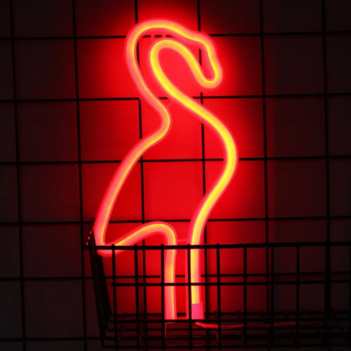 Neon Light,LED New Love Sign Shaped Decor Light Valentine's Birthday ...