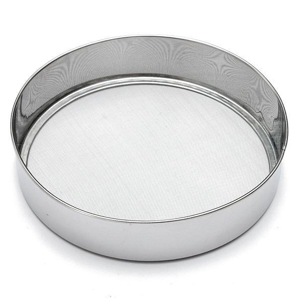 21cm Sliver Stainless Best Steel Wire Mesh Flour Sifter Professional ...