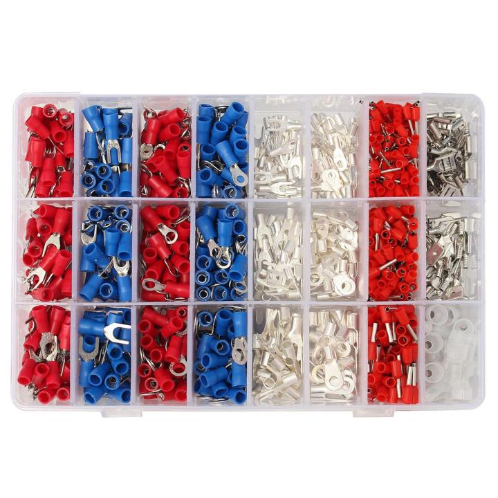 1000Pcs Electrical Best Wire Tools DIY Connector Insulated Crimp ...