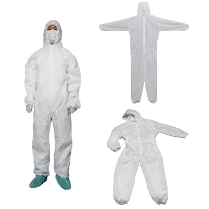XXL Size Highquality Disposable Coverall Dust Spray Suit Siamese Non ...