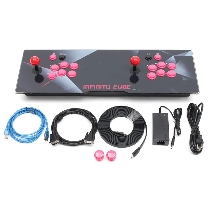 Pandora Box premium 4S Arcade Console 986 in 1 Double Stick Dual Player ...