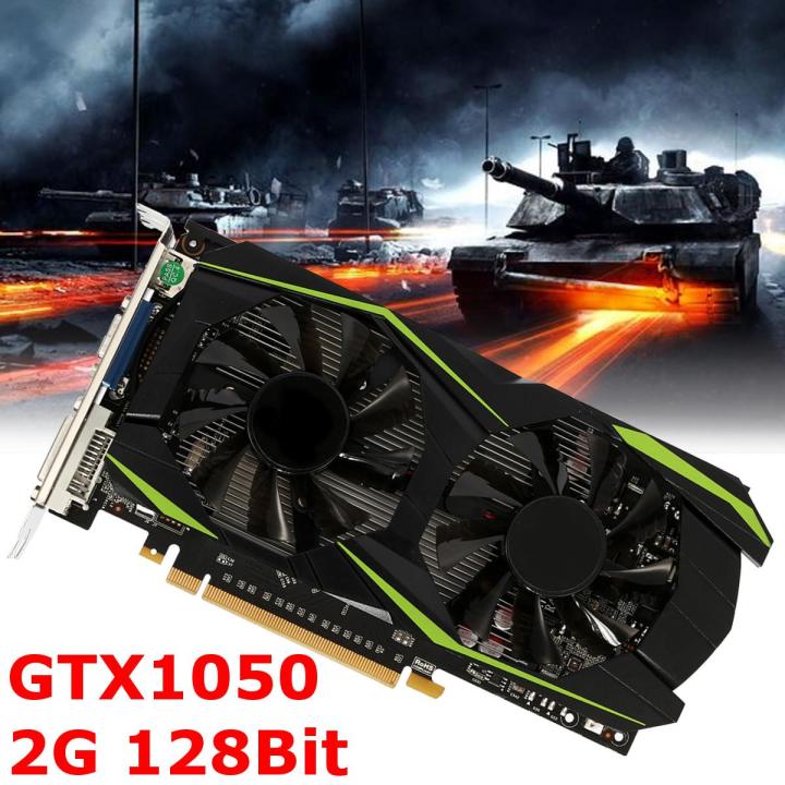 GTX1050 2G 128bit DDR5 Video Game PCI Express 2.0 Graphics Card for ...
