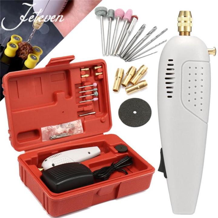 Electric Mini Grinder Polishing Tool Carving Machine Set for Metal Wood ...