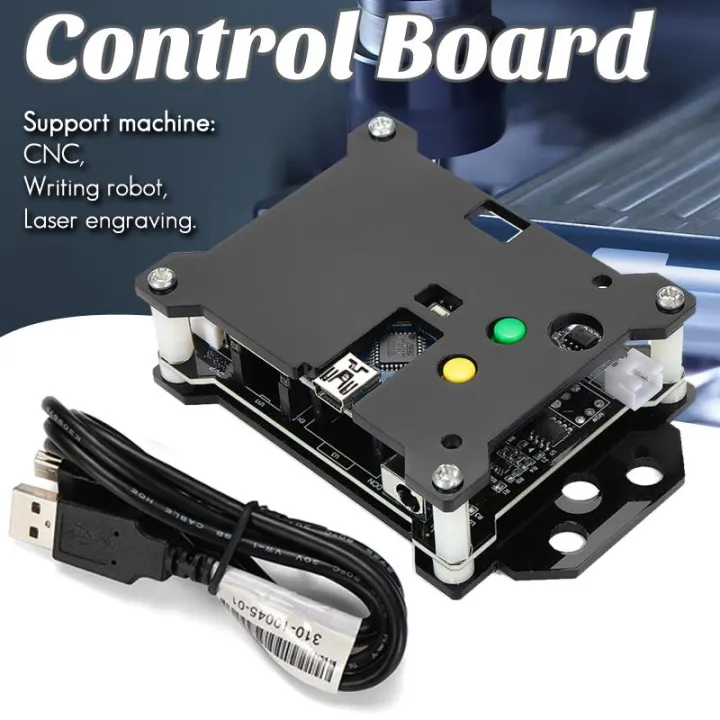 2-Axis GRBL Control Board USB CNC Controller Tools DIY Card Milling ...
