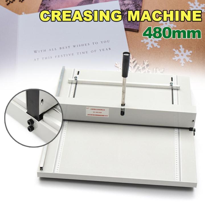 480mm 19inch HOT SELL A3 Desktop Manual Creasing Machine Photo Card ...