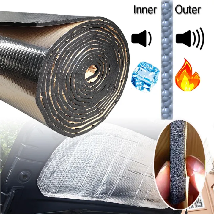 1.4M Glass Fibre Car Engine Bay Bonnet Insulation Noise Hood Sound ...