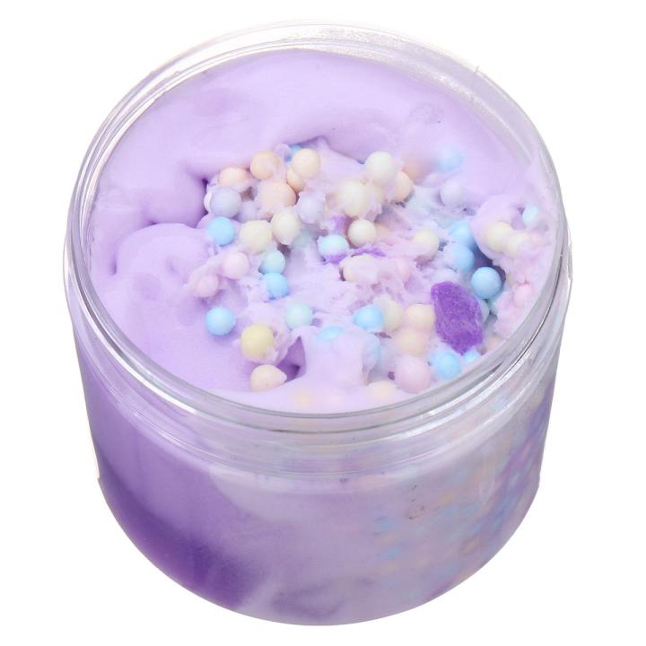 1 PCS New DIY Clay Slime Crystal Mud Play Transparent Magic Plasticine ...