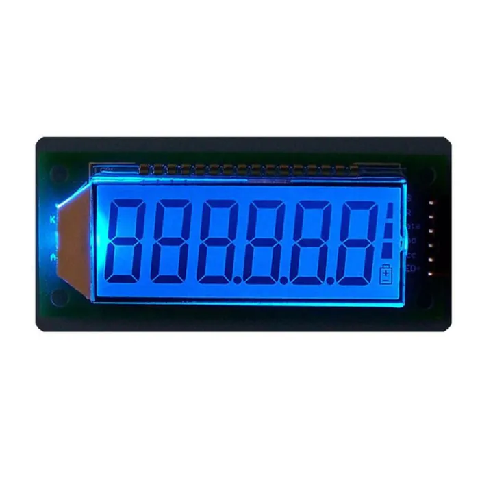LCD Module Best 2.4 inch 6-Digit Tools DIY 7 Segment LCD Display Module ...