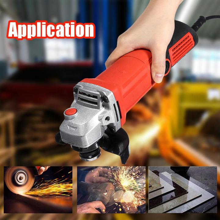 MECO 1600W Electric Corded Angle Grinder Cut Off Tool AC220-240V 100mm ...