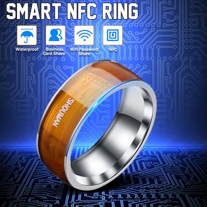 NFC Multifunctional Durable Waterproof Intelligent Ring Smart Wear ...