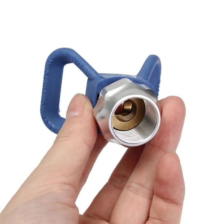 Airless Paint Spray Nozzles Tips Blue Sprayer Tip Guard For Graco ...