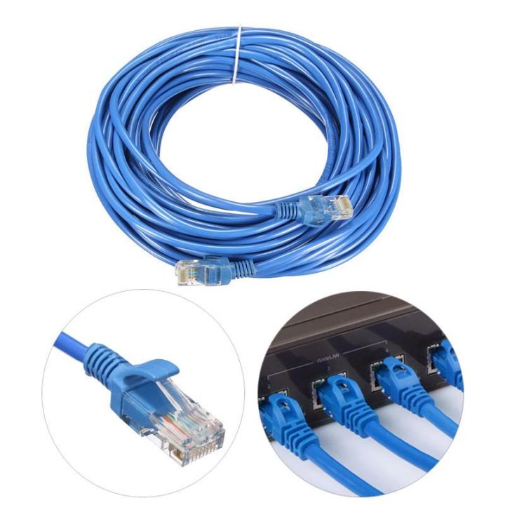 15m Cat5 New 65FT RJ45 Ethernet Cable For Cat5e Cat5 RJ45 Internet ...