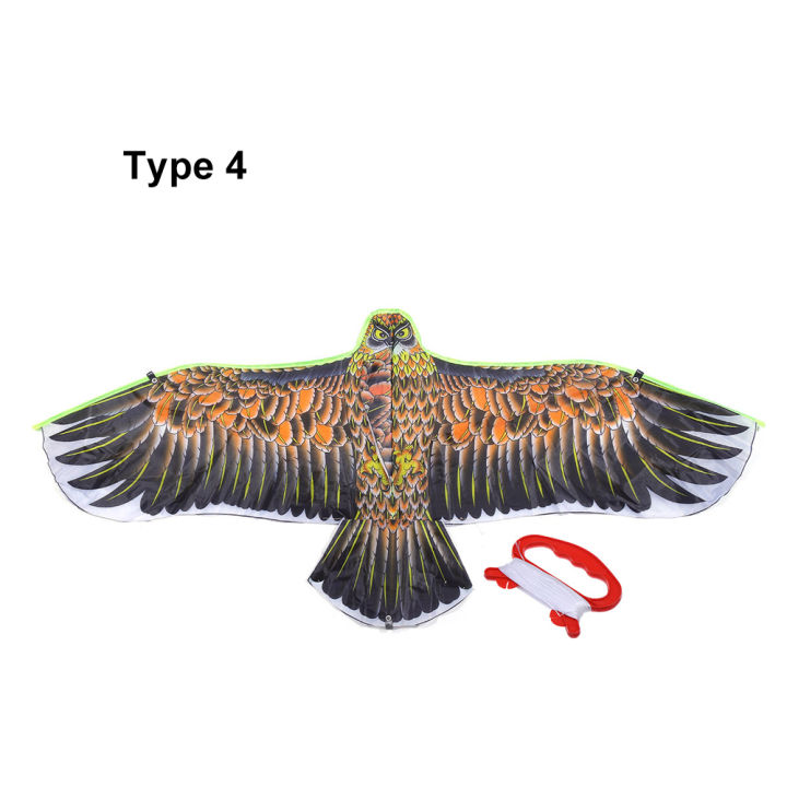 1.1m Rear Brace Kite Eagle Kite Child Kite 30m Kite String With Plastic ...